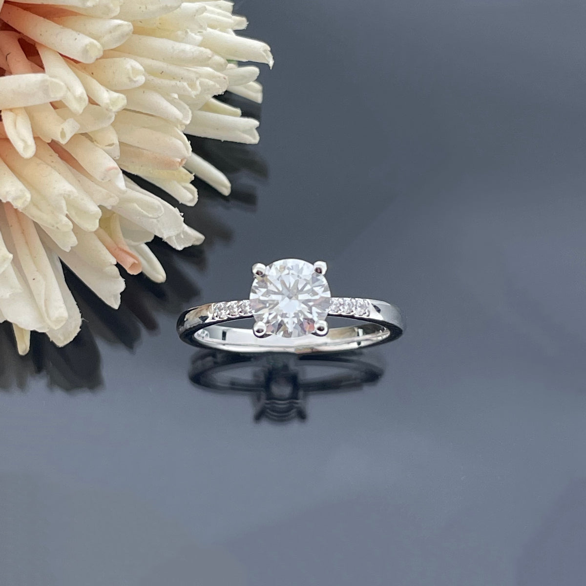 PET 124841 WG - 1ct – Petro's Jewelers